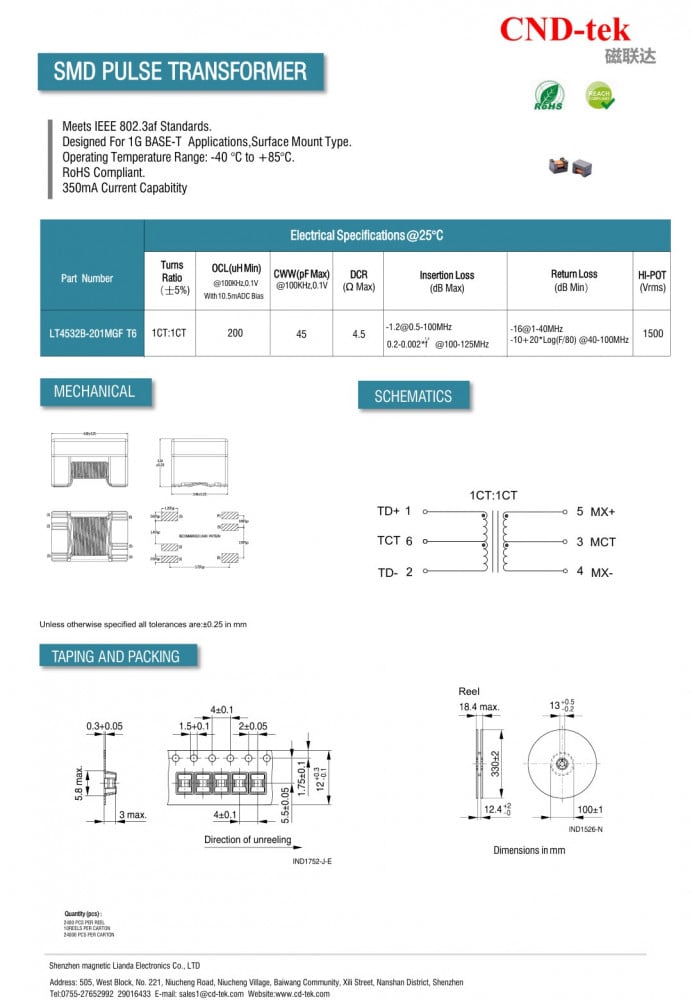 LT4532B-201MGF T6 technical document page 1