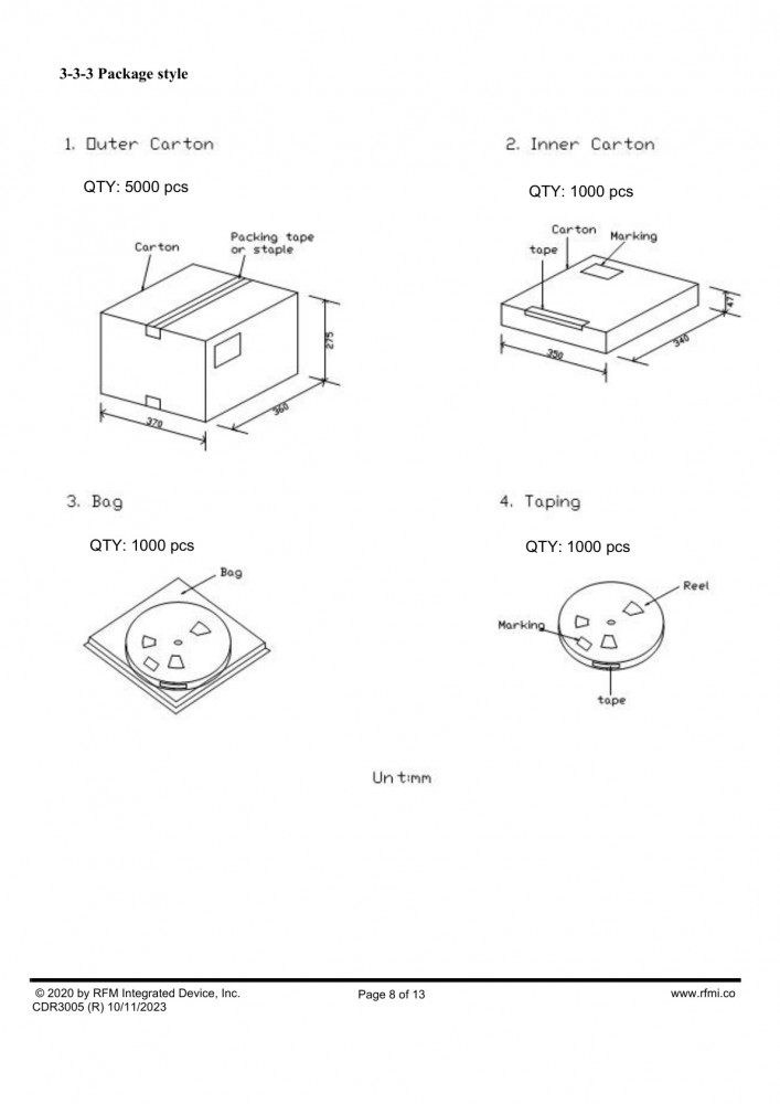 CDR3005 technical document page 8