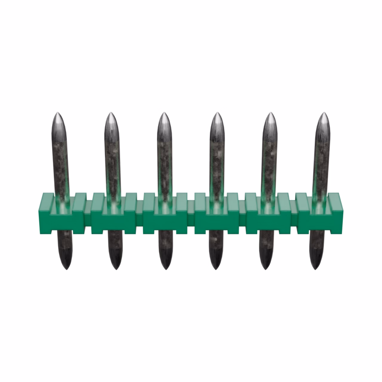 3.50mm Pitch Eurostyle Vertical PCB Pin Header, Breakable, 6 Circuits for sale