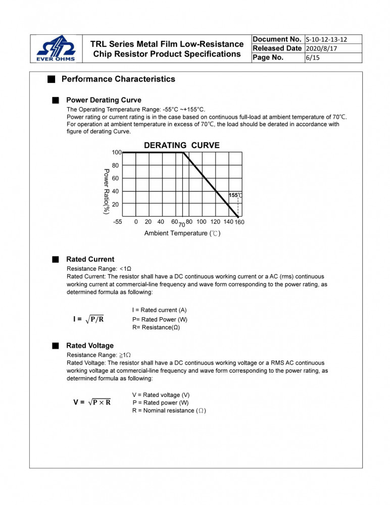 TRL Series datasheet page 6