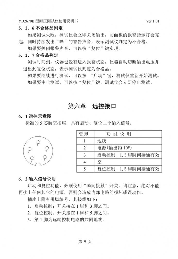 YD2670B manual page 10