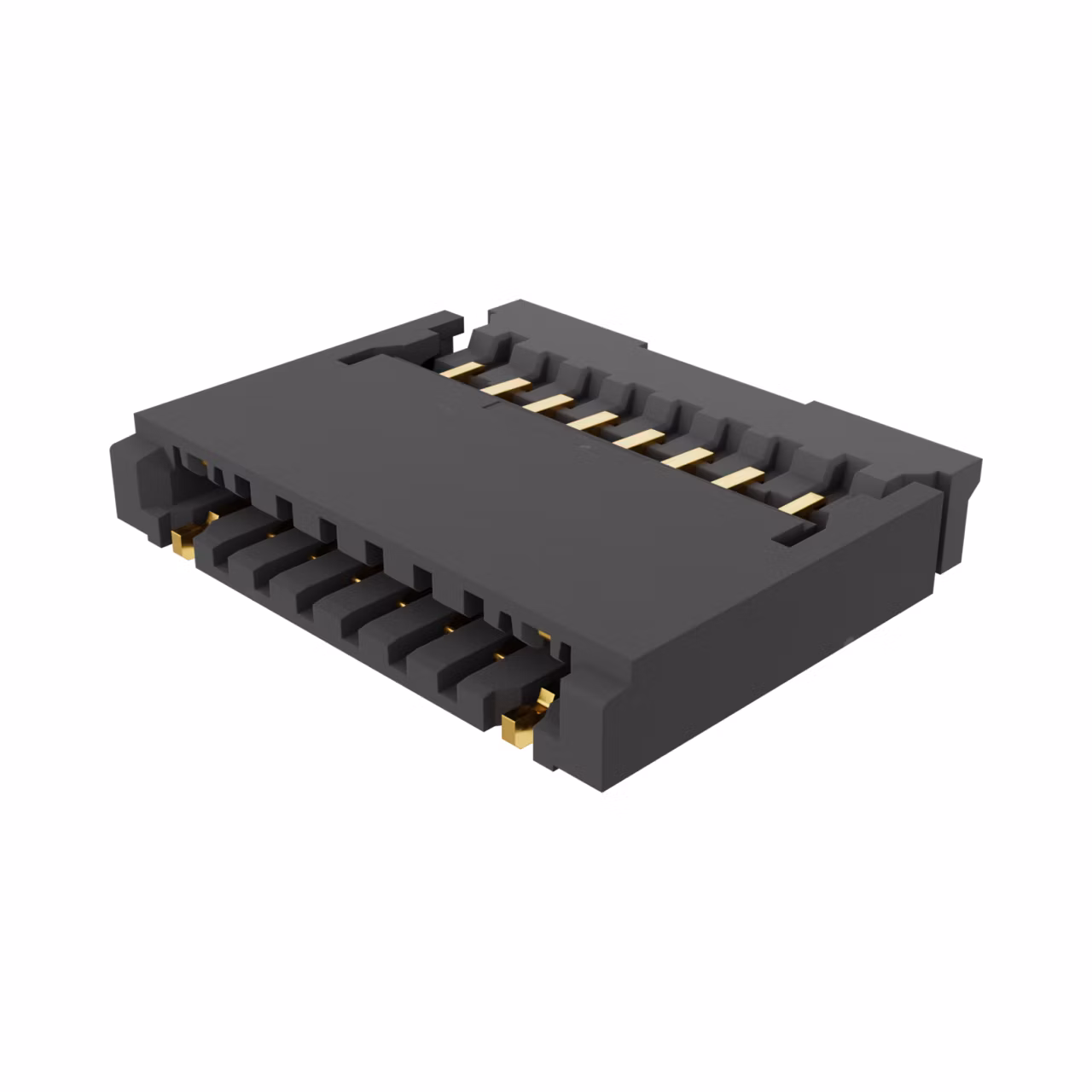 Easy-On FFC/FPC Connector, 0.50mm Pitch, FlatLock Series, Right-Angle, Dual Contact, 0.90mm Height, 6 Circuits, Gold Plating for sale