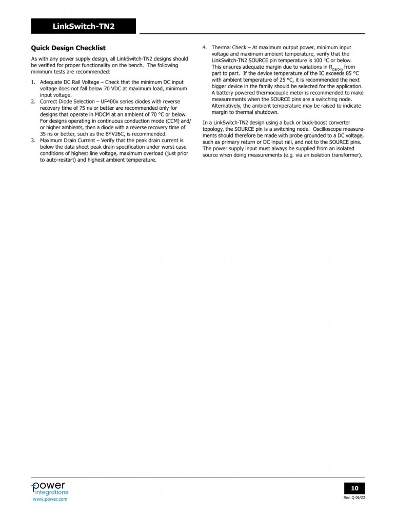 LNK3207G-TL datasheet page 10