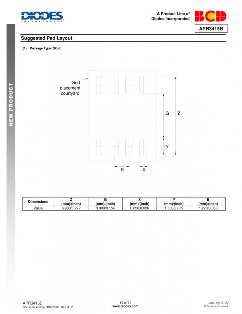 APR3415B datasheet page 10