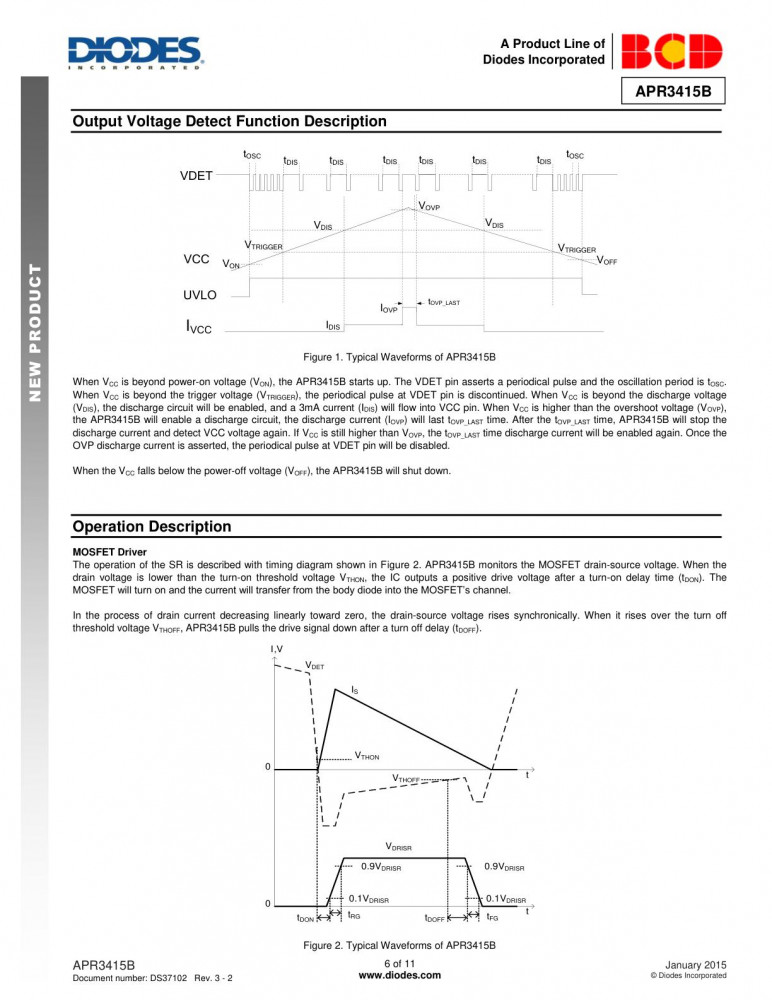 APR3415B datasheet page 6