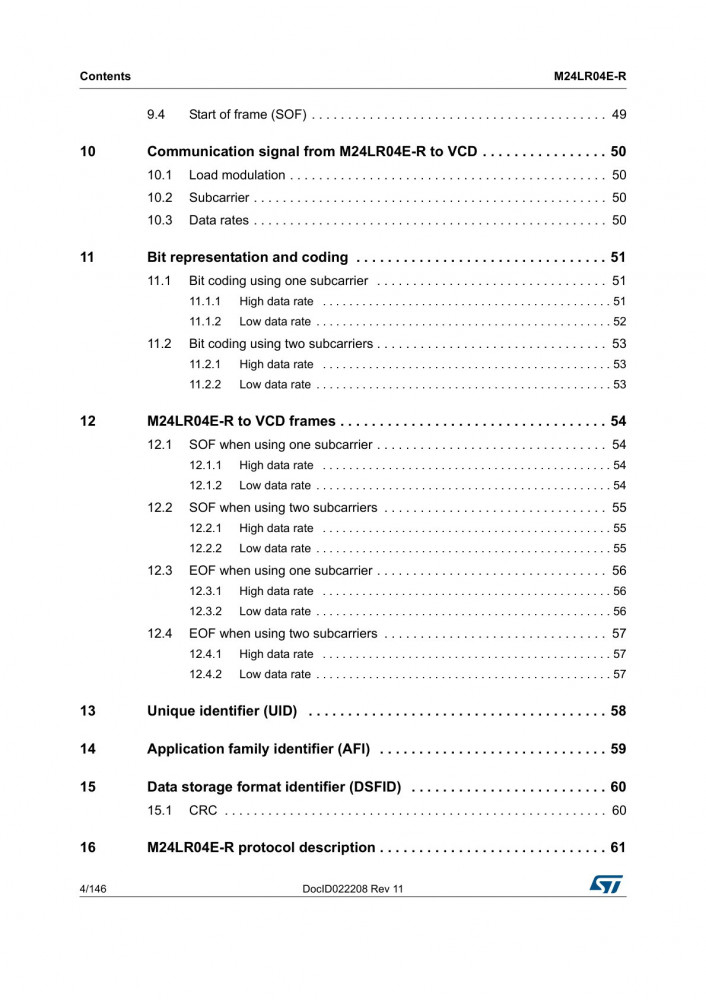 M24LR04E-R technical document page 4