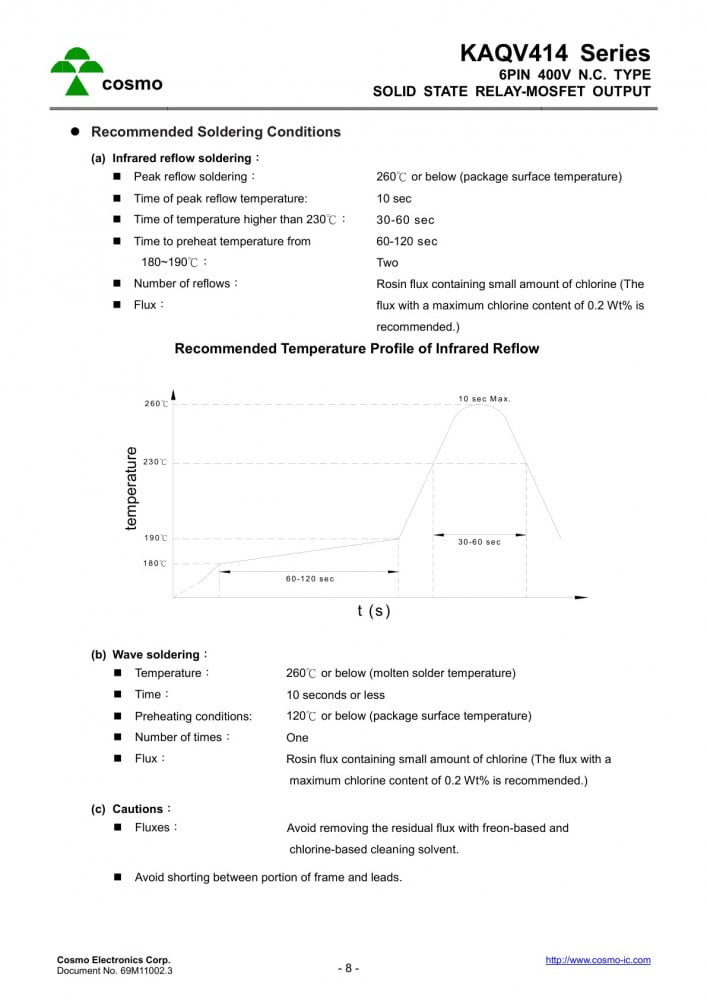 KAQV414 datasheet page 8