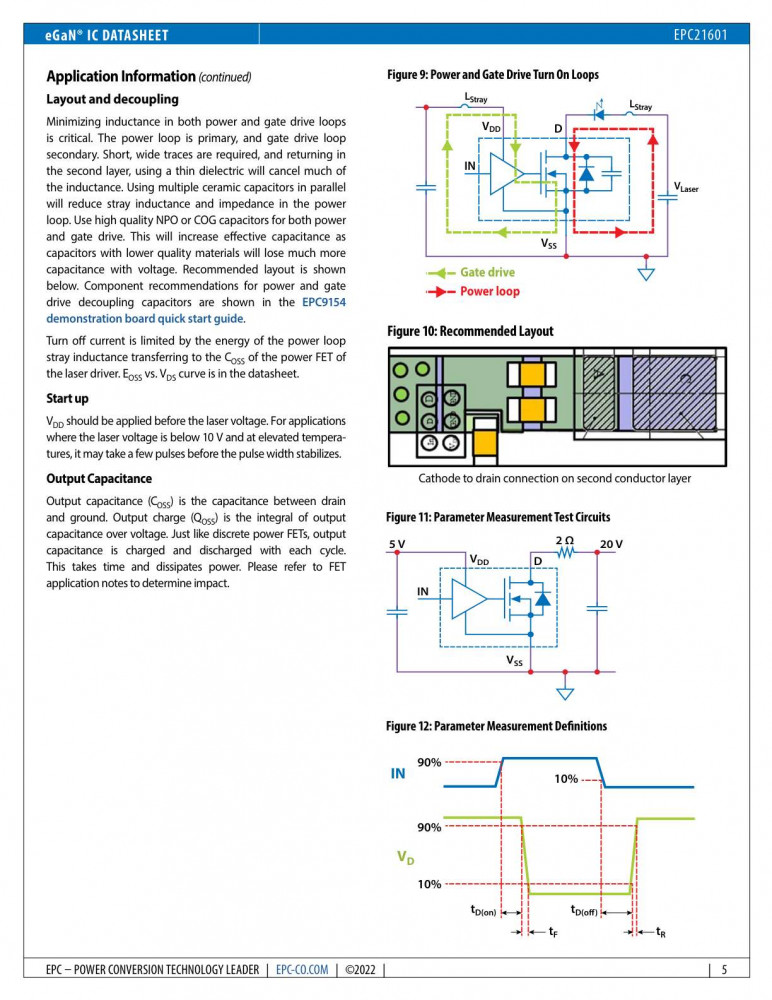 EPC21601 datasheet page 5