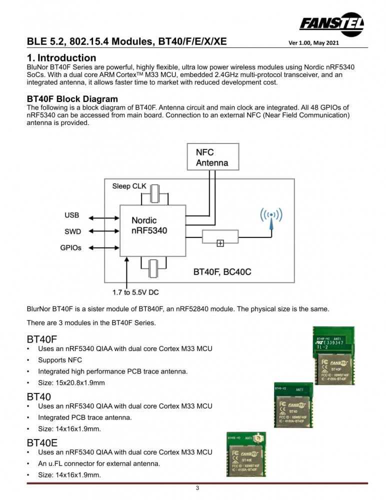 BT40F technical document page 3