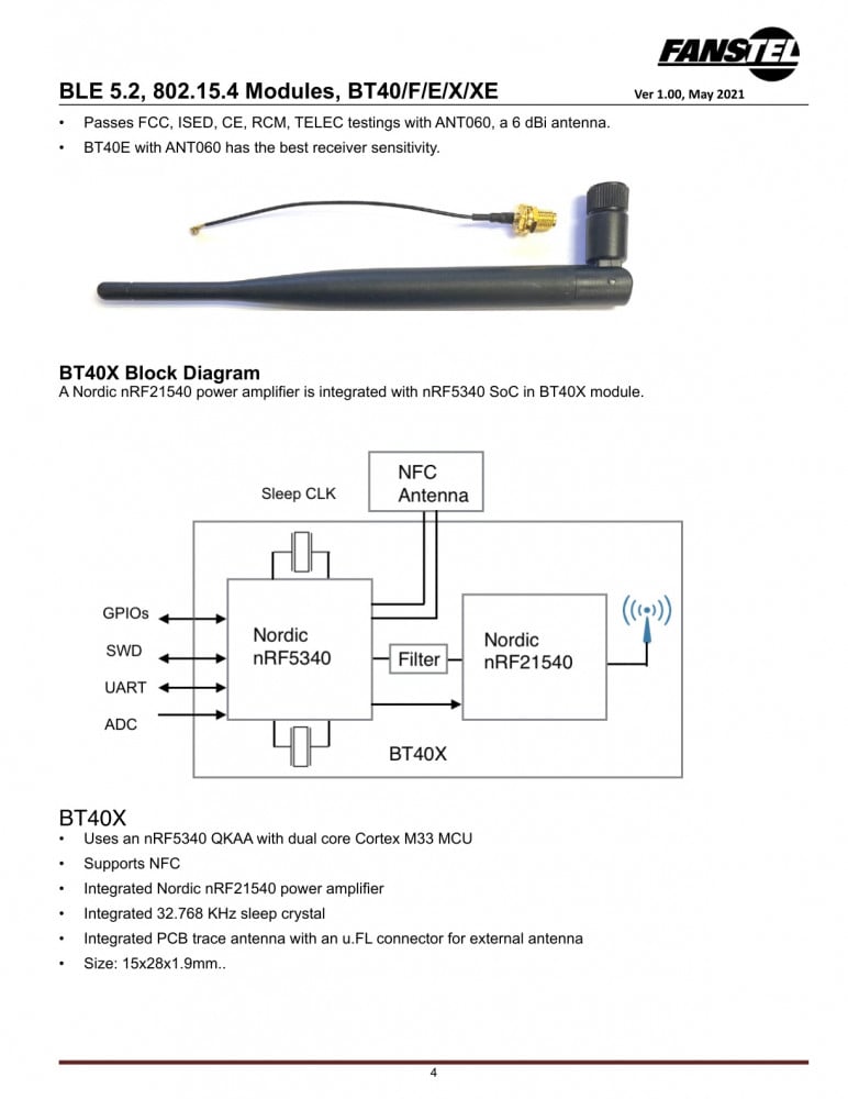 BT40F technical document page 4