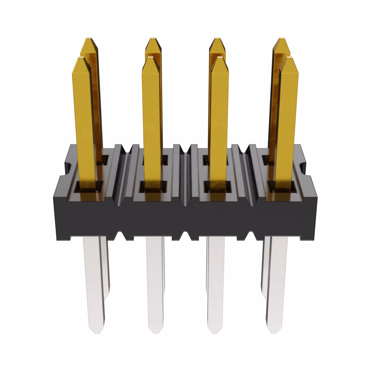 2.00mm Pitch Milli-Grid Header, Vertical, Through Hole, 8 Circuits, 0.76µm Gold (Au) Plating, Mating Pin Length 4.00mm, Tail Length 4.20mm, Tray, Lead-Free for sale