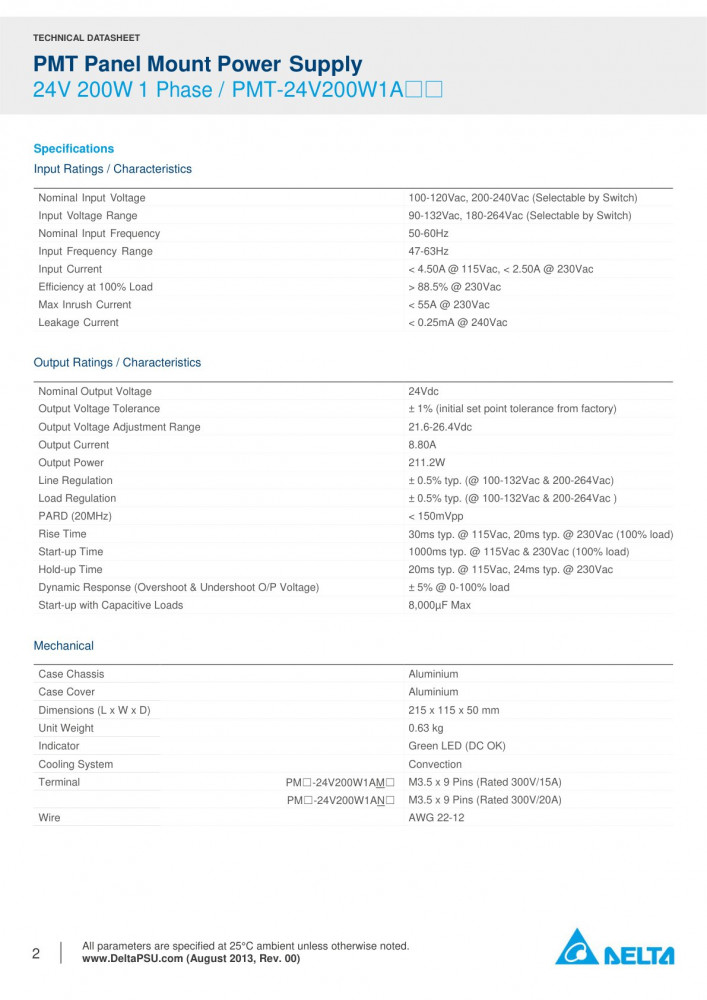 PMT-24V200W1AM datasheet page 2