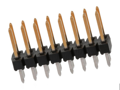 2.54mm Pitch C-Grid III Header, Dual Row, Vertical, 36 Circuits, 0.38µm Gold (Au) Selective Plating
