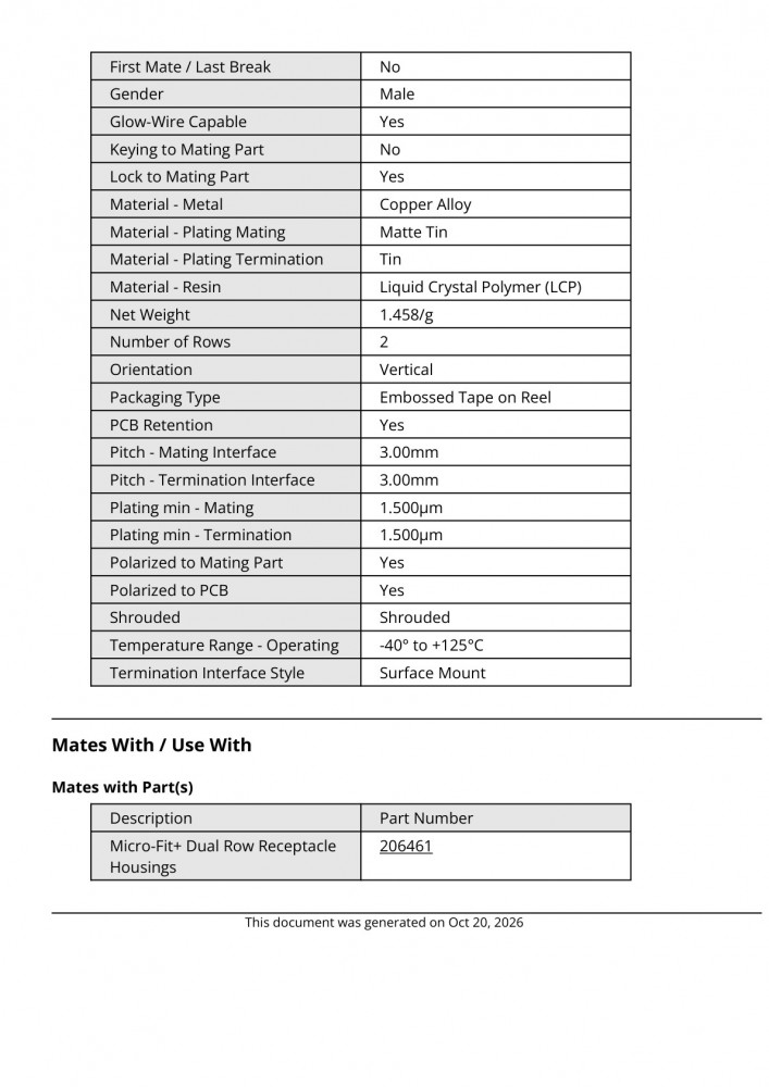 MOLEX 2182160820 document preview page 3