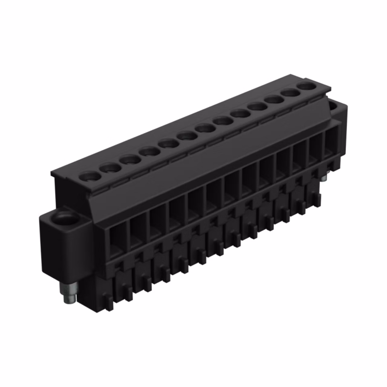 3.50mm Pitch Eurostyle Vertical Plug, with Retention Screws, Front Wire Entry, 13 Circuits for sale