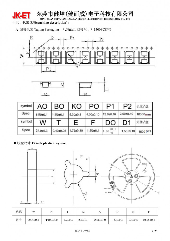 JVRS9S621KRF technical document page 9