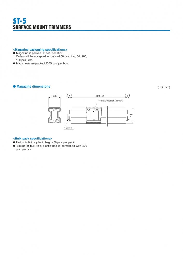 ST-5ETW502 datasheet page 6