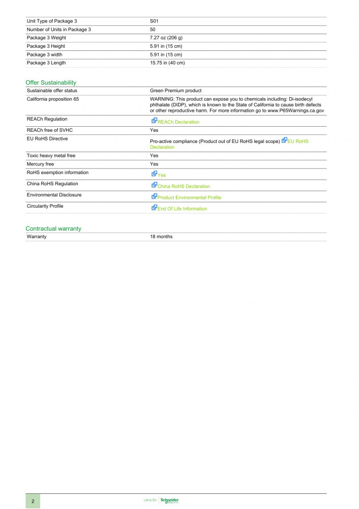 ZBA7335 technical document page 2
