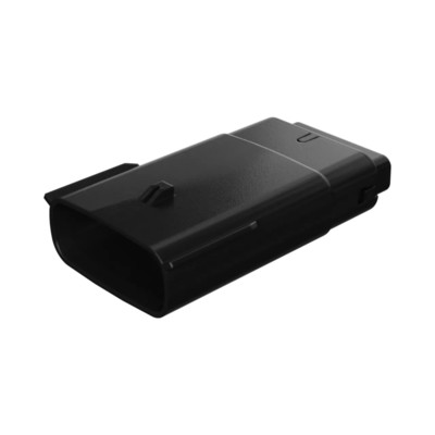 MX150 Mat-Sealed Male Connector Assembly, Single Row, 6 Circuits, Keying  Option A, Black for sale