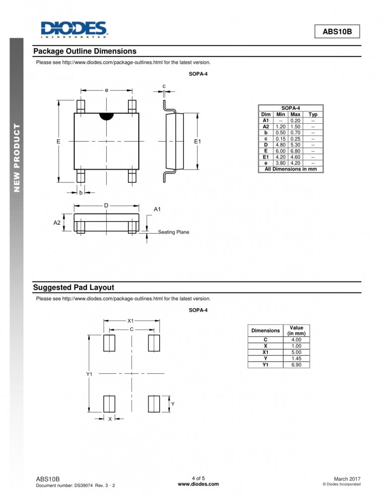 ABS10B-13 datasheet page 4