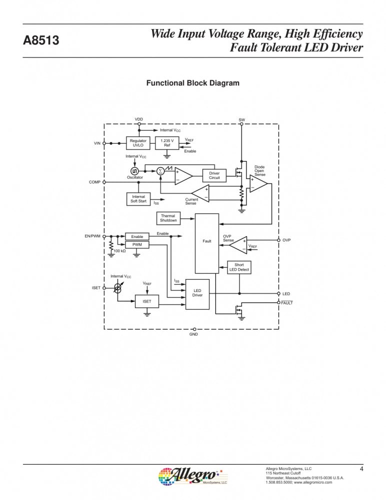 A8513 datasheet page 4