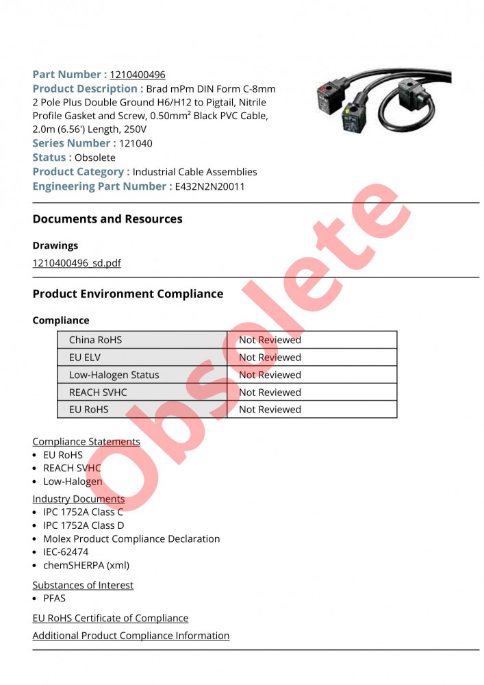 Product document page 1