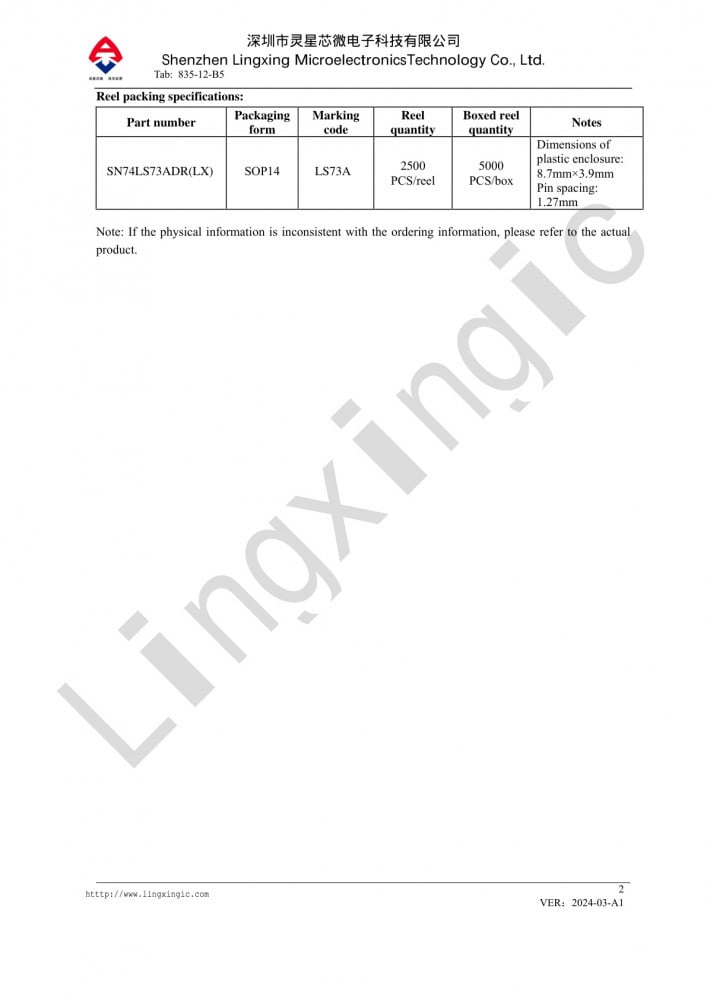 SN74LS73 datasheet page 4