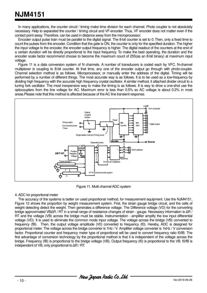 NJM4151 datasheet page 10