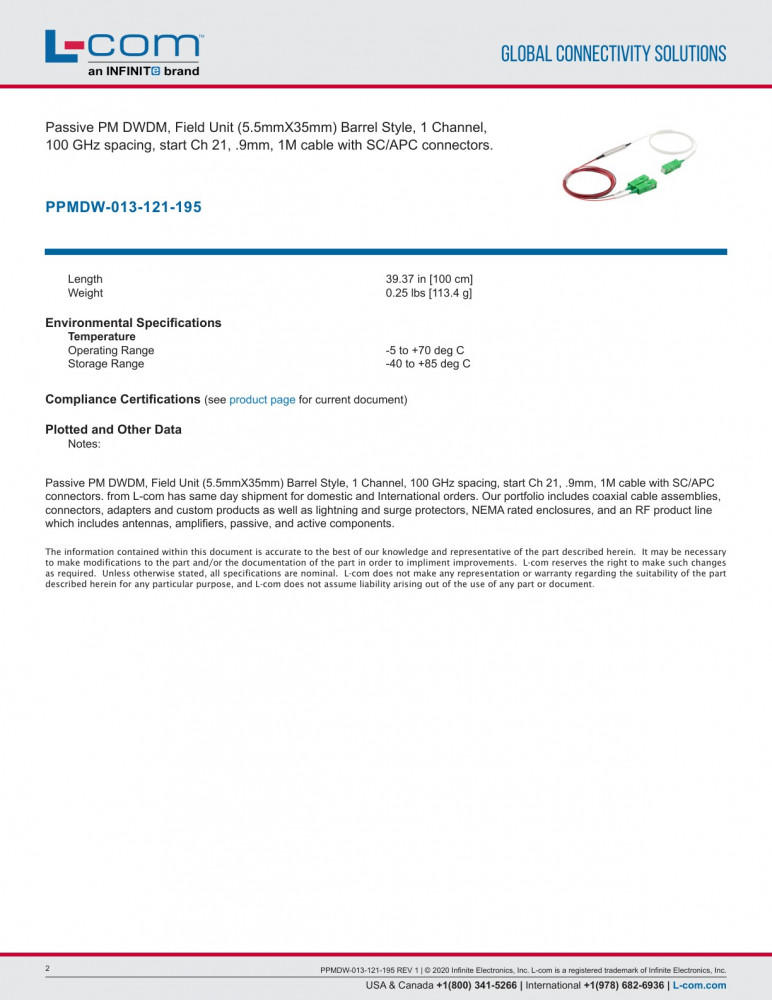 PPMDW-013-121-195 technical document page 2