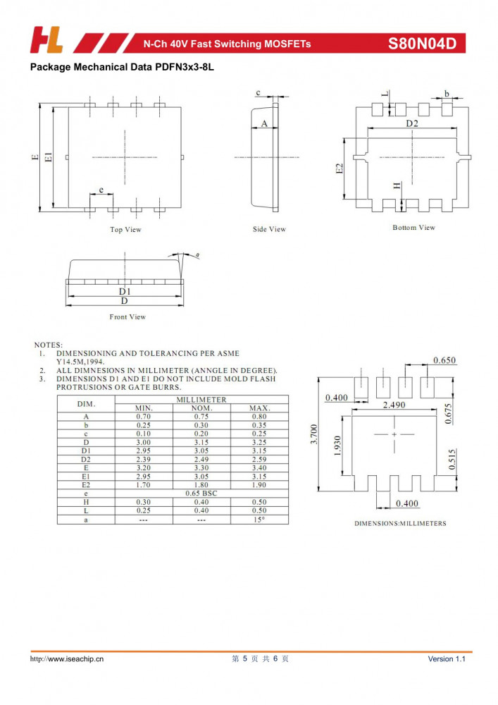 S80N04D datasheet page 5