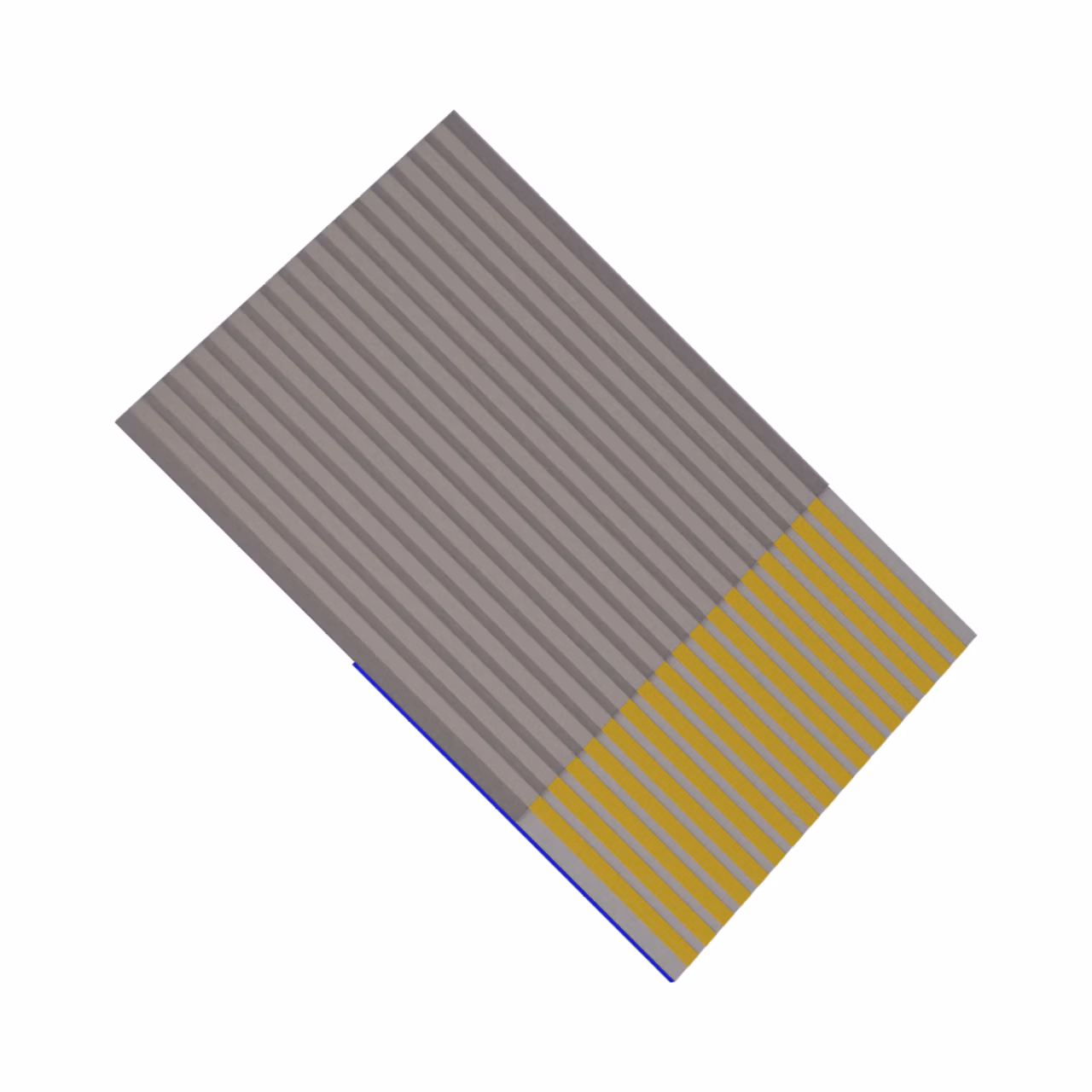 0.50mm Pitch Premo-Flex FFC Jumper, Same Side Contacts (Type A), 76.00mm Cable Length, Gold (Au) Plating, 17 Circuits for sale