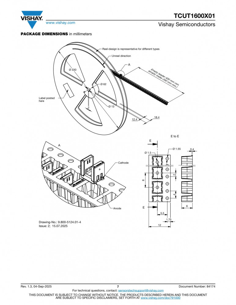 TCUT1600X01 technical document page 7