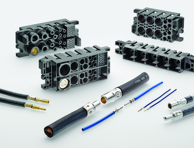 TE Connectivity 2212367-1 Backplane Connector Housing