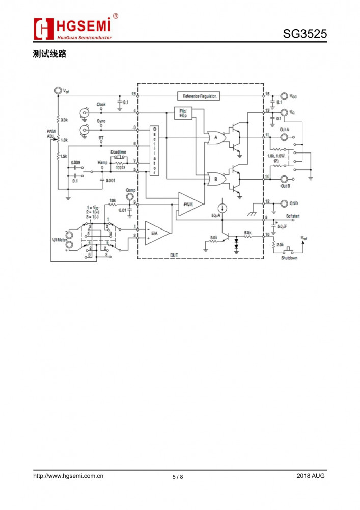 SG3525MT/TR technical document page 5
