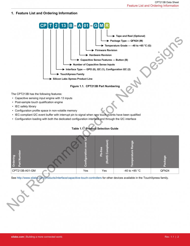 CPT213B datasheet page 2