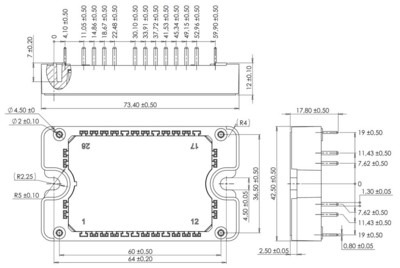 MICROCHIP APTC60AM18SCG