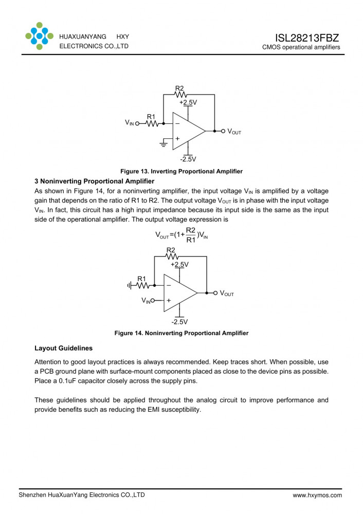 ISL28213FBZ-HXY datasheet page 9