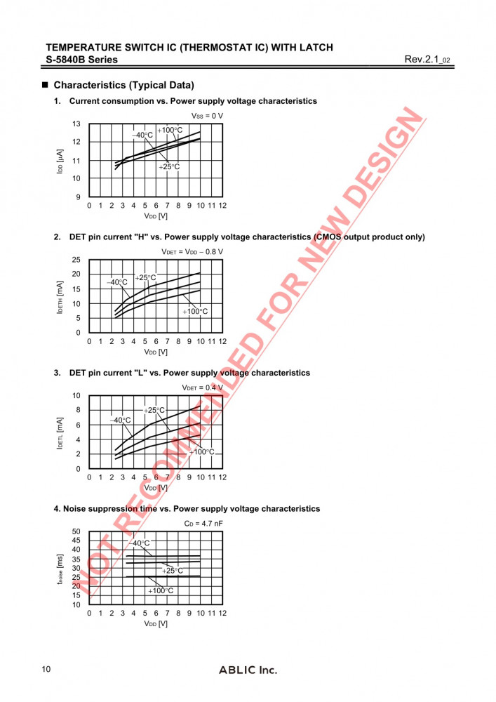 ABLIC S-5840B Series datasheet page 10