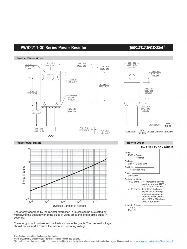 PWR221T-30 datasheet page 2