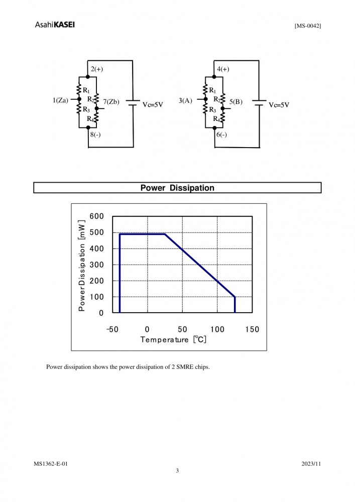 AKM MS-0042 datasheet page 3