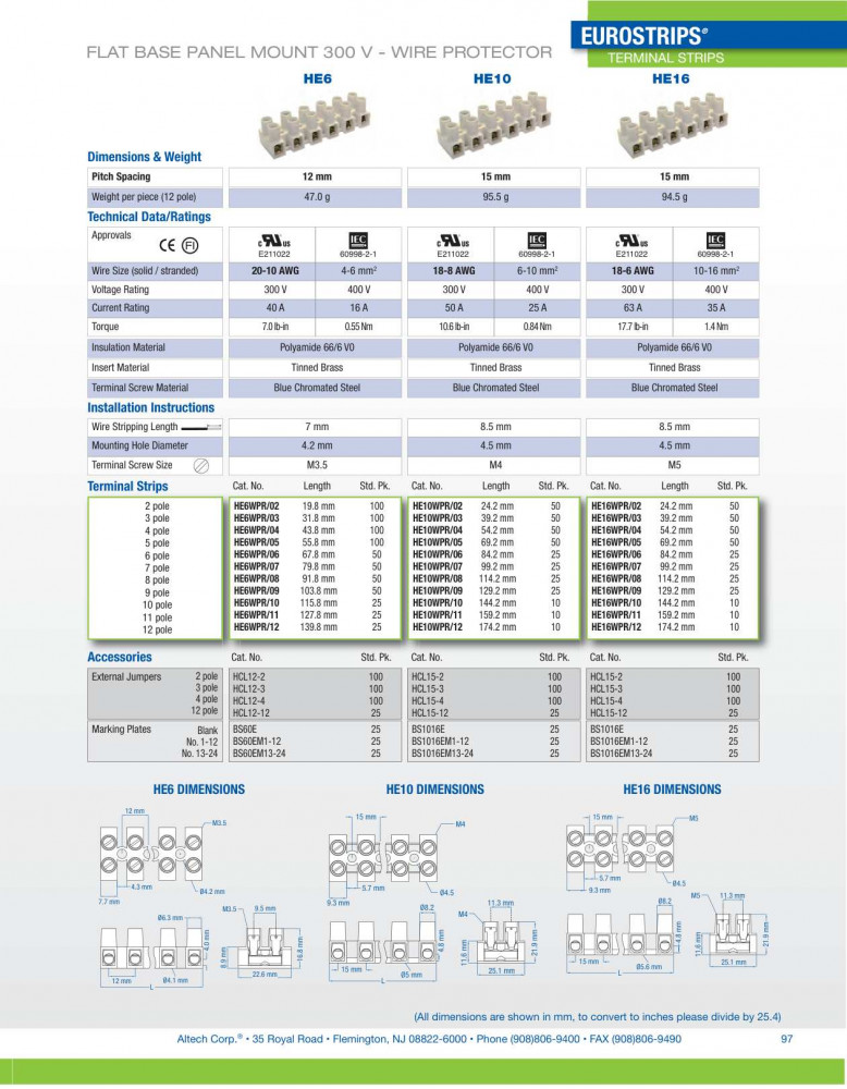 Altech technical document page 3