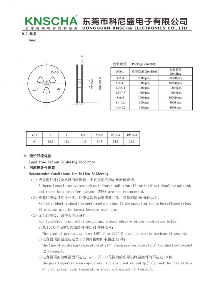 KNSCHA RVT specification page 8