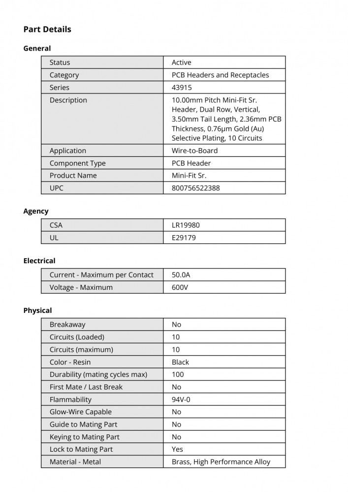 Product document preview, image 2