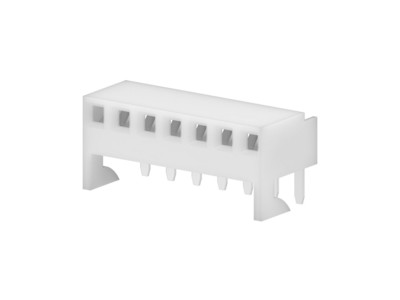 MicroClasp Receptacle Housing, 2.00mm Pitch, Positive Lock, Dual Row, 34 Circuits, White