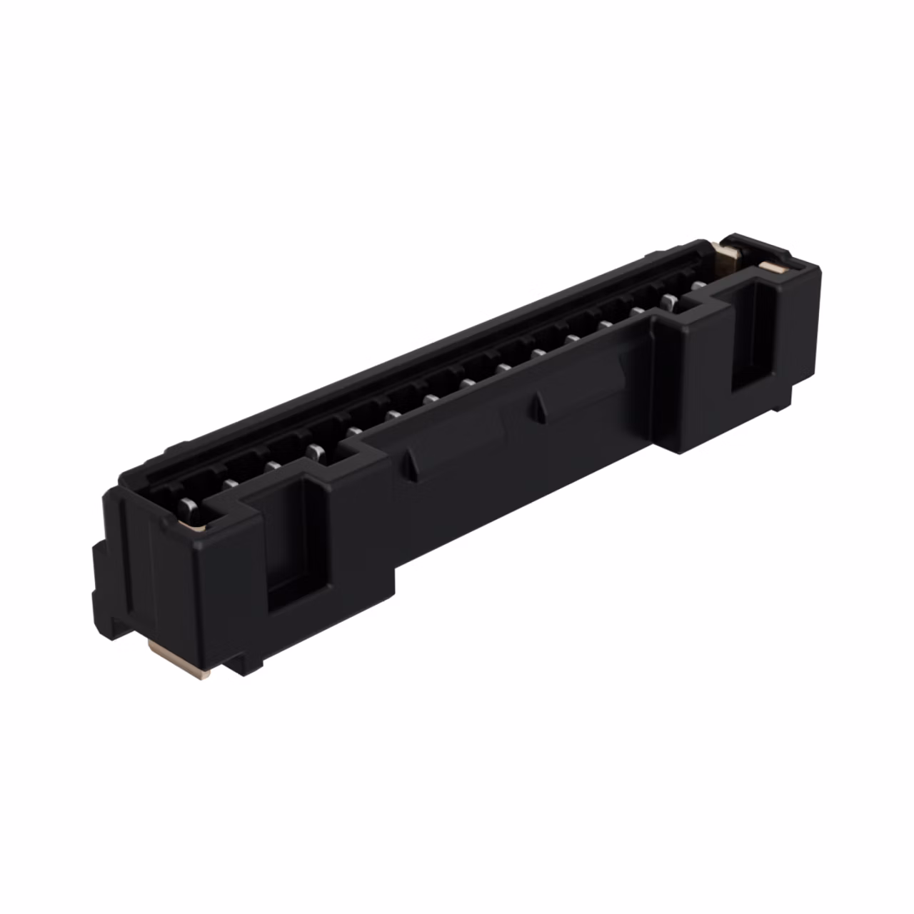 1.50mm Pitch, Micro-Lock Plus PCB Header, Single Row, Right Angle, Surface Mount, Tin-Bismuth Plating, Positive Lock, 15 Circuits, Black for sale