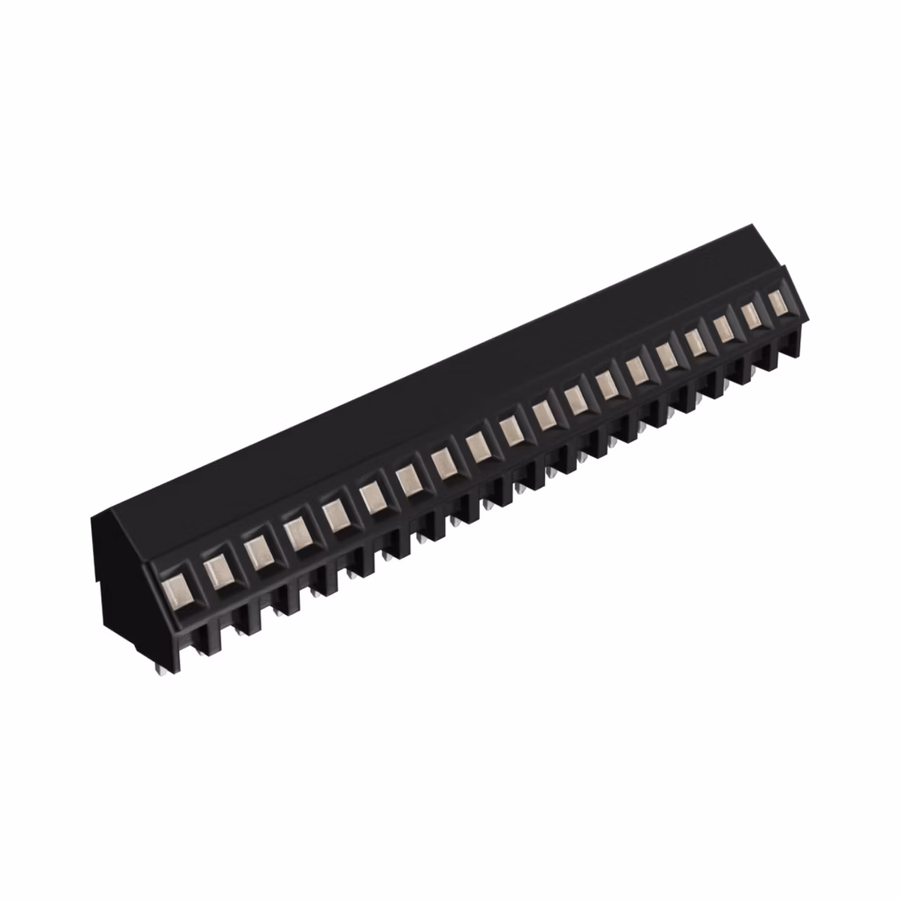 5.08mm Pitch Beau Eurostyle Low Profile, Fixed Block, 35° Wire Entry, Modular, 19 Circuits for sale