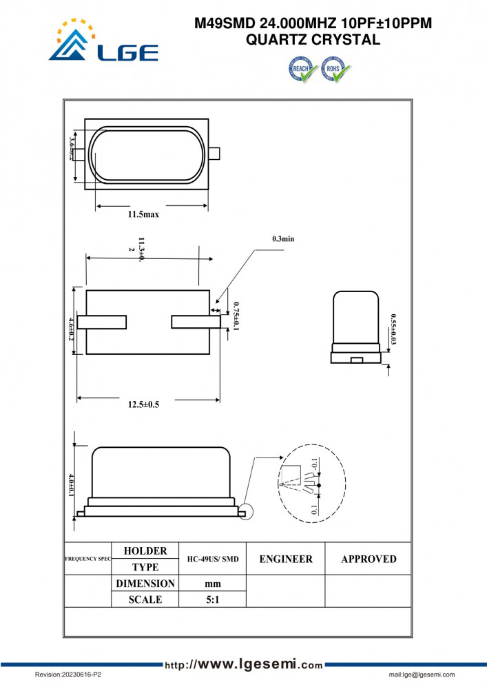 LGE24.000M drawing page