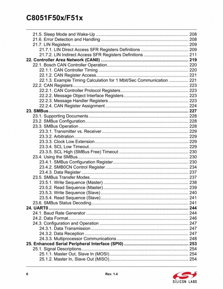C8051F503-IQ datasheet page 6