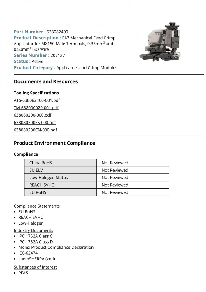 638082400 tooling document preview, page 1