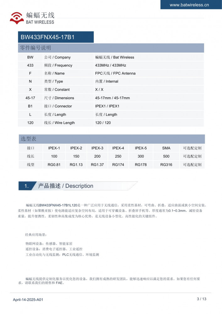 BW433FNX45-17B1 datasheet page 3